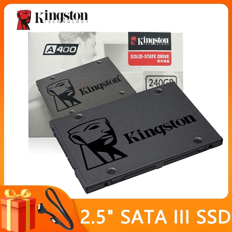 Kingston 2TB Sata SSD A400 SATAIII 2.5 นิ้ว 1TB SSD ฮาร์ดดิสก์ HDD Solid State Drive Disco SSD ...