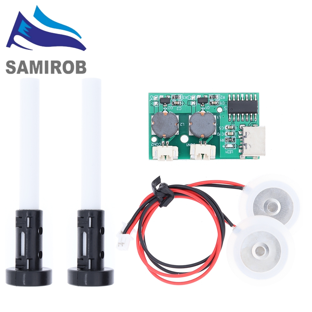 Dc 5V Mini Humidifier Modulle สเปรย์คู่ Ultrasonic Atomizer Humidifier ...