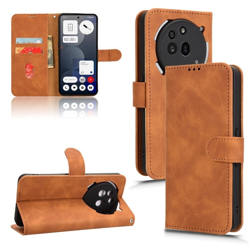 Magnetic Buckle Stand Flip Wallet Leather Case For Nothing Phone (3a ...