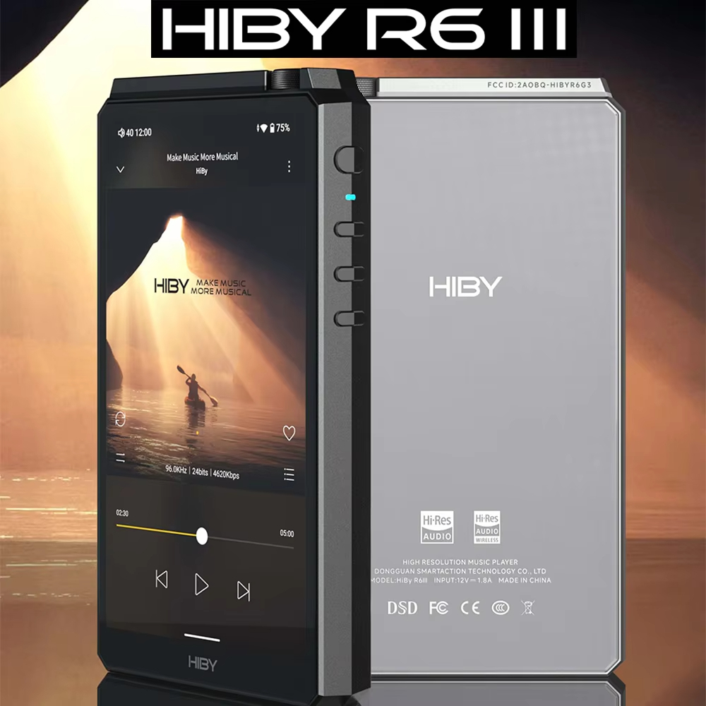 Hiby R6 Gen III / R6 Gen 3 DAP เครื่องเล่นเพลง MP3 USB DAC เสียงไฮไฟ ...