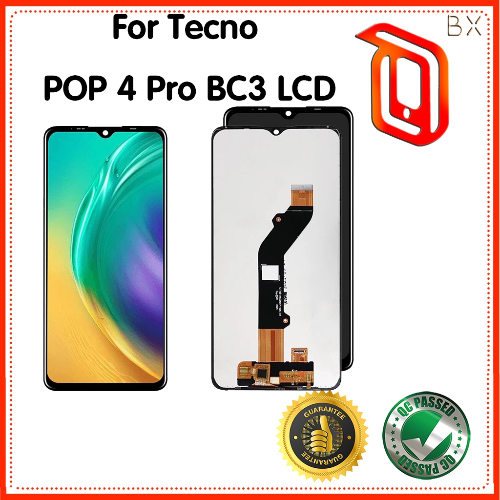 เปลี่ยนจอแสดงผลหน้าจอ LCD สําหรับ Tecno POP 4 Pro BC3 | Shopee Thailand