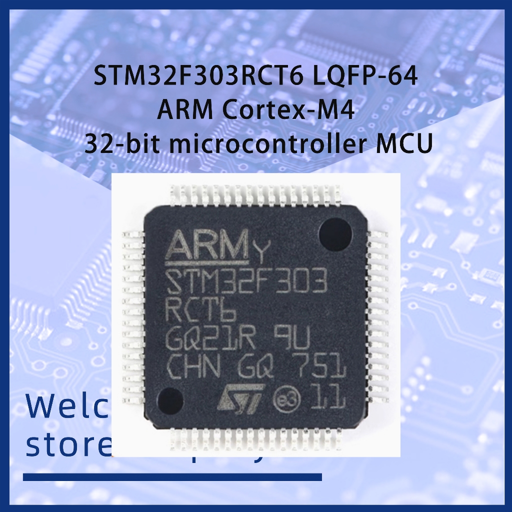 STM32F303RCT6 LQFP-64 ARM Cortex-M4 ไมโครคอนโทรลเลอร์ 32 บิต MCU--&& | Shopee Thailand