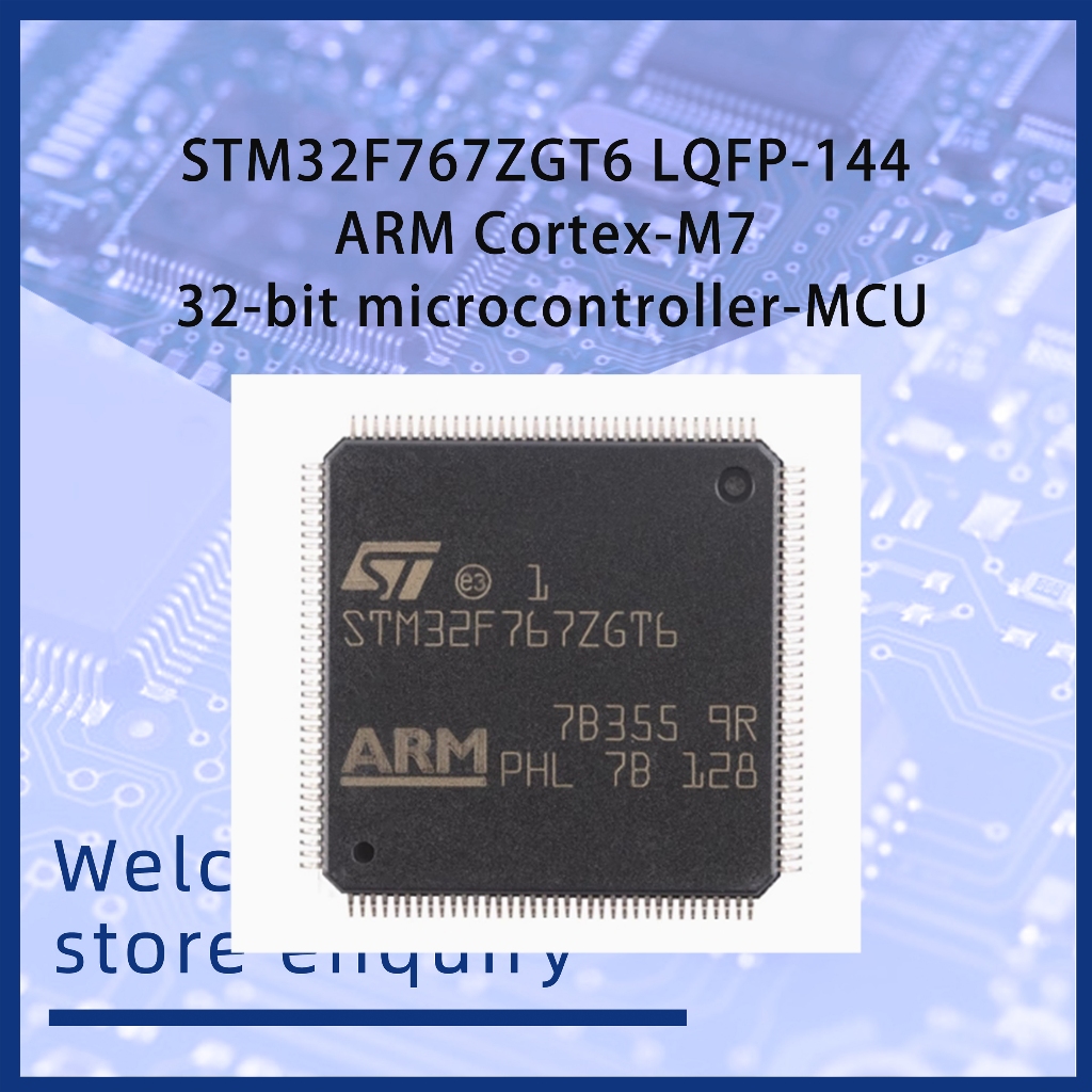 Stm32f767zgt6 LQFP-144 ARM Cortex-M7 ไมโครคอนโทรลเลอร์ 32 บิต-MCU | Shopee Thailand