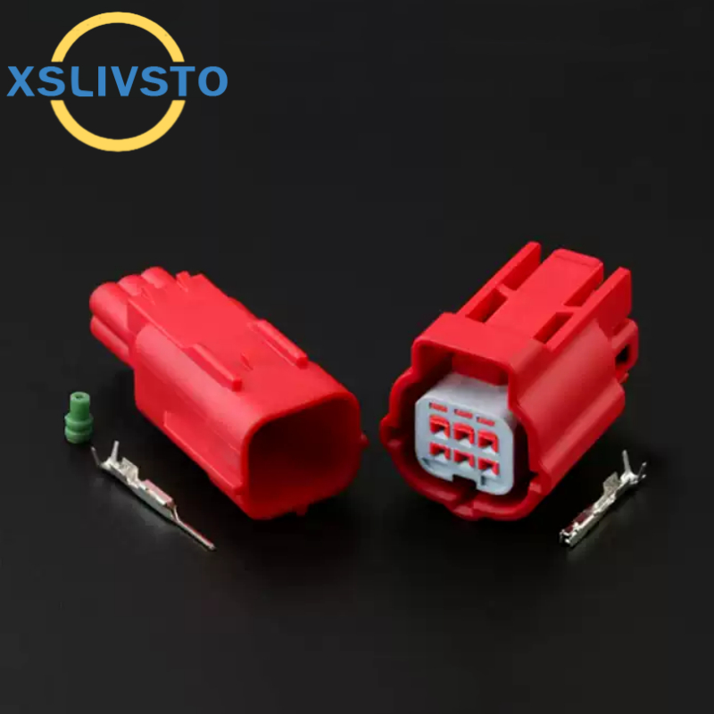 1 ชุด 6pin DJ7065YA-0.6-21/11 ขั้วต่อสายไฟรถจักรยานยนต์กันน้ํา ...