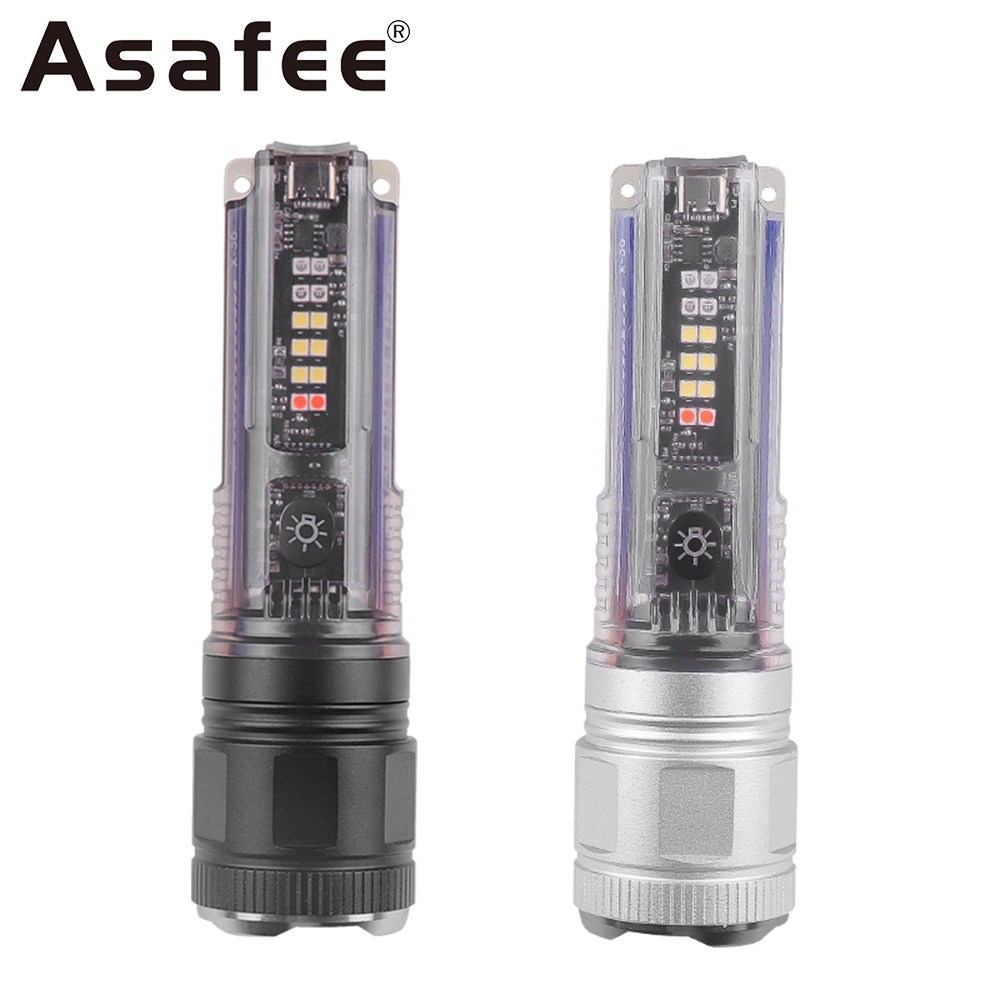 Asafee X-36 LED 1000LM พวงกุญแจไฟ IPX4 กันน้ํา EDC ไฟฉายขนาดเล็ก ไฟฉาย ...