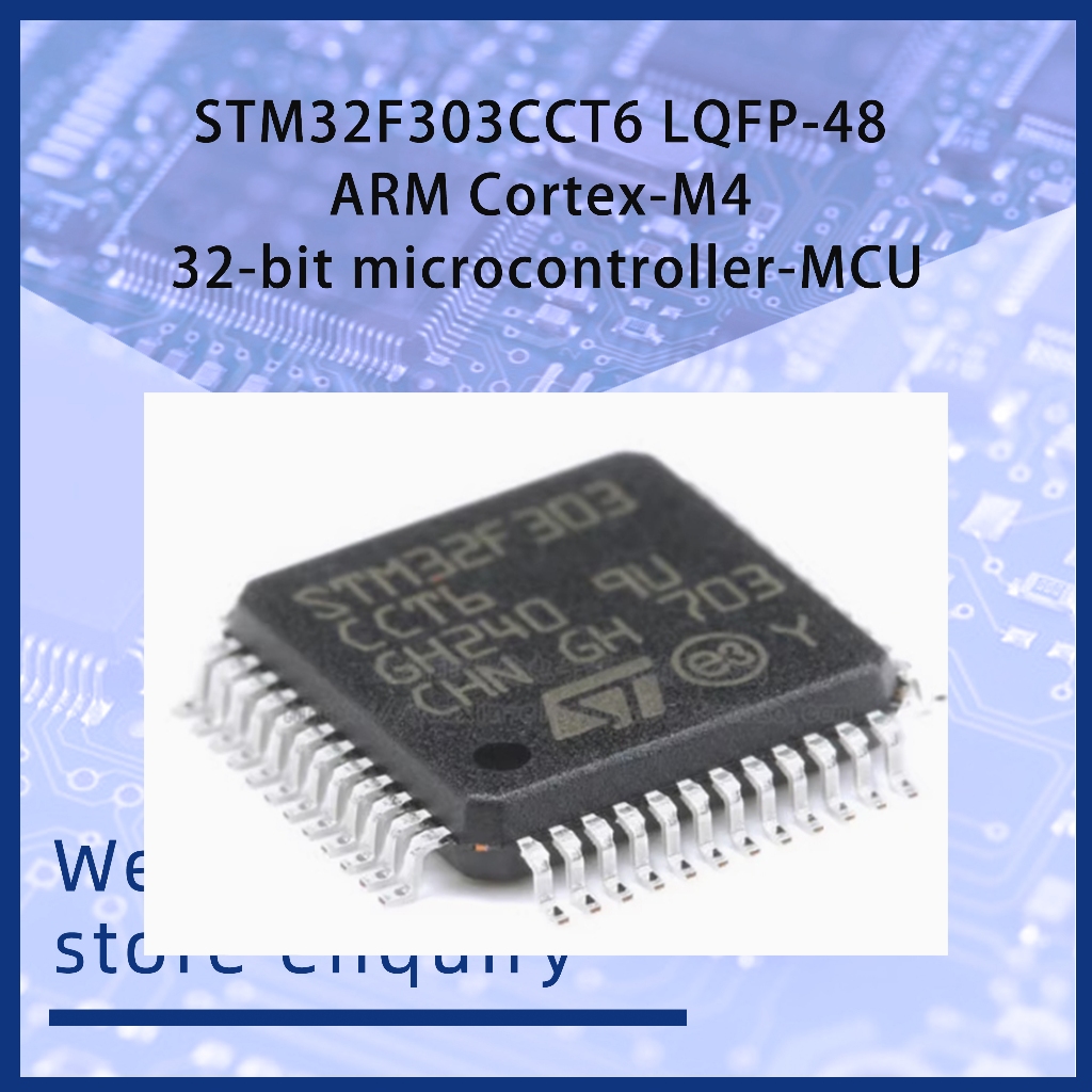 Stm32f303cct6 LQFP-48 ARM Cortex-M4 ไมโครคอนโทรลเลอร์ 32 บิต-MCU | Shopee Thailand