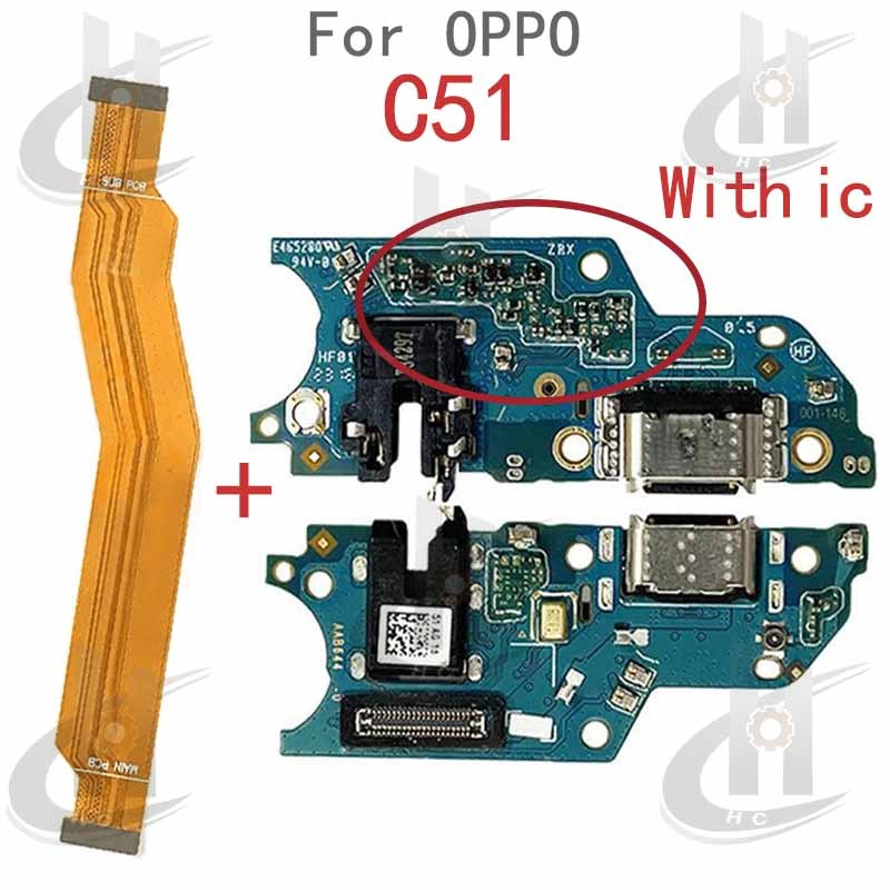 ใหม่สําหรับ OPPO Realme C51 RMX3830 Charger USB Connector Dock ชาร์จ ...
