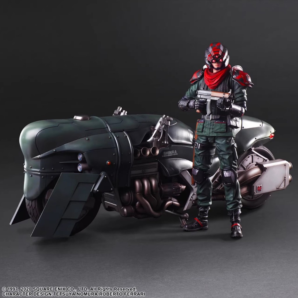 Final Fantasy Final Fantasy 7 Remake Edition Elite Locomotive Guard ...