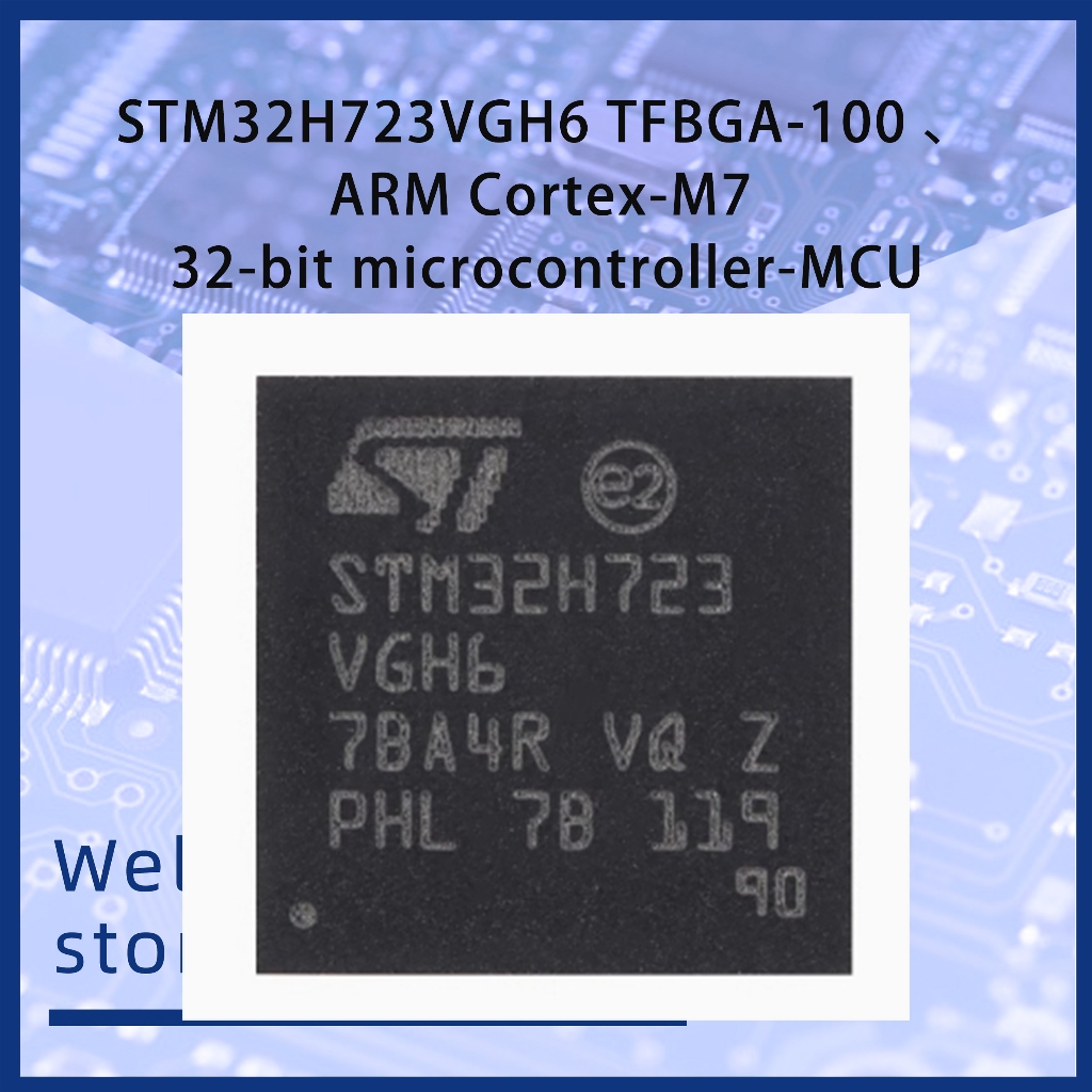 Stm32h723vgh6 TFBGA-100 ARM Cortex-M7 ไมโครคอนโทรลเลอร์ 32 บิต-MCU | Shopee Thailand