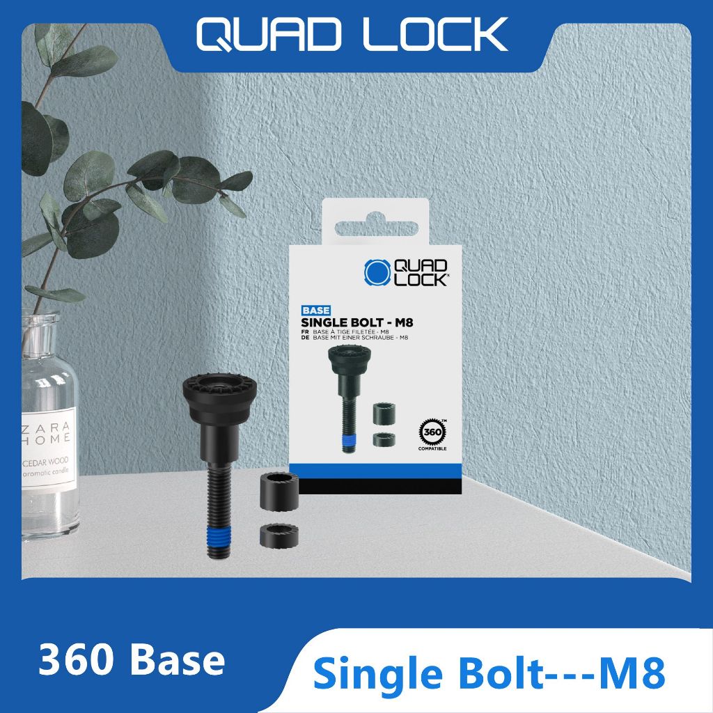 Quad Lock 360 Base - กลอนเดี่ยว - M8 | Shopee Thailand