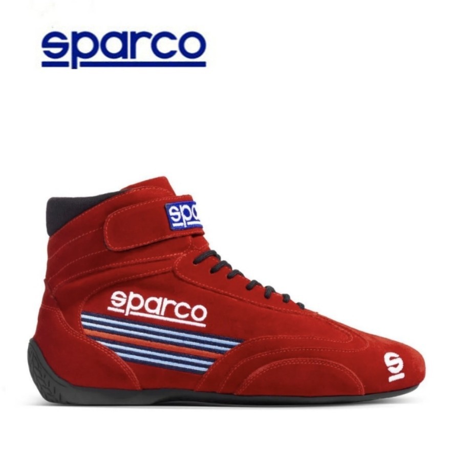 Leather Racing Shoes SPARCO Racing Driving Shoes Car Driving Suede off ...