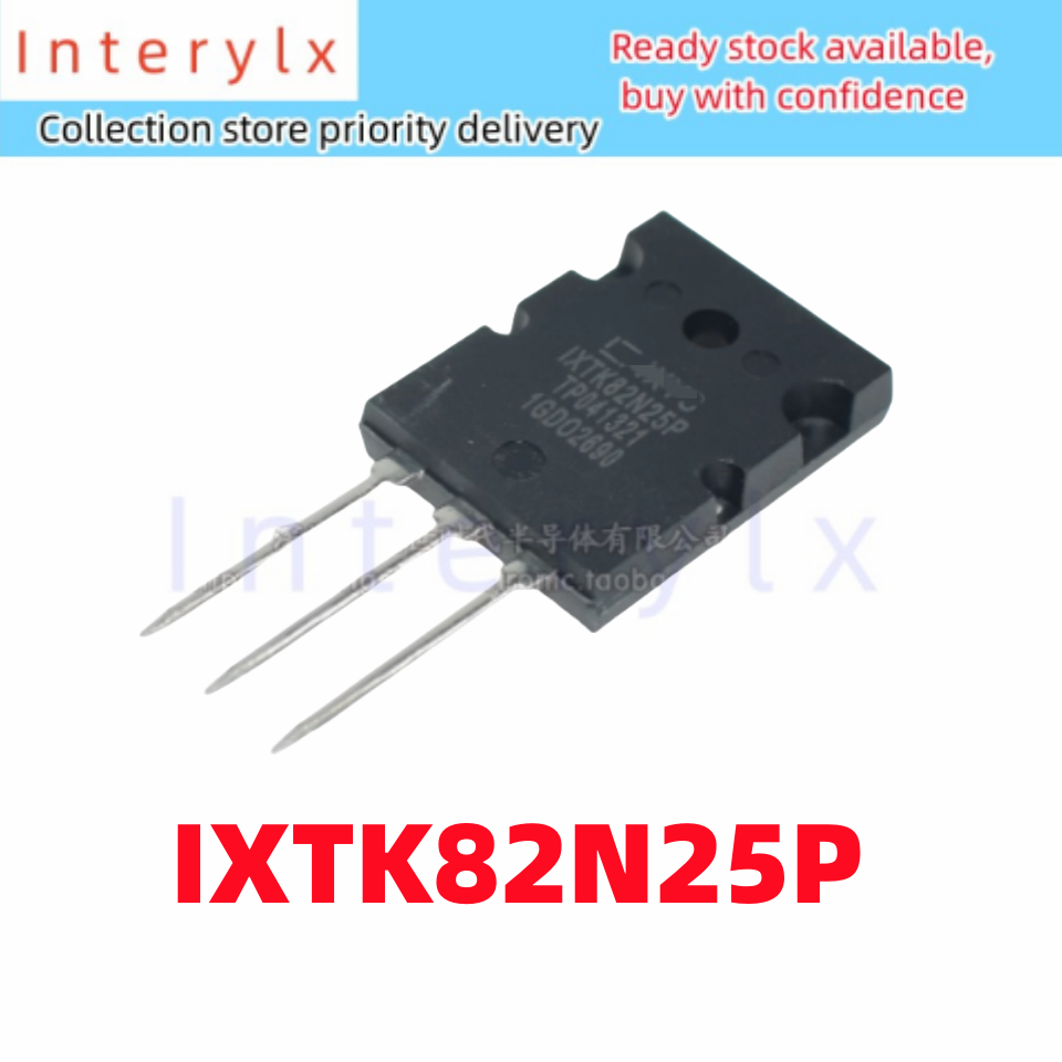 1 ชิ้น/ล็อตใหม่เอี่ยม IXTK82N25P IXTK82N25 IXTK 82N25 TO-3PL MOS Field ...