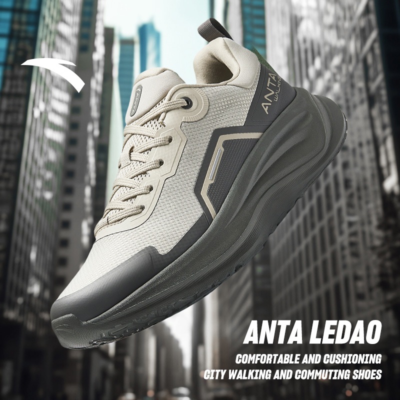 Anta Men LEDAO รองเท้าฝึกซ้อมกีฬาการดูดซับแรงกระแทกรองเท้าวิ่งกันลื่น 112517719 | Shopee Thailand