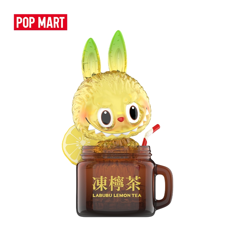 POP MART LABUBU Lemon Tea Figure | Shopee Thailand