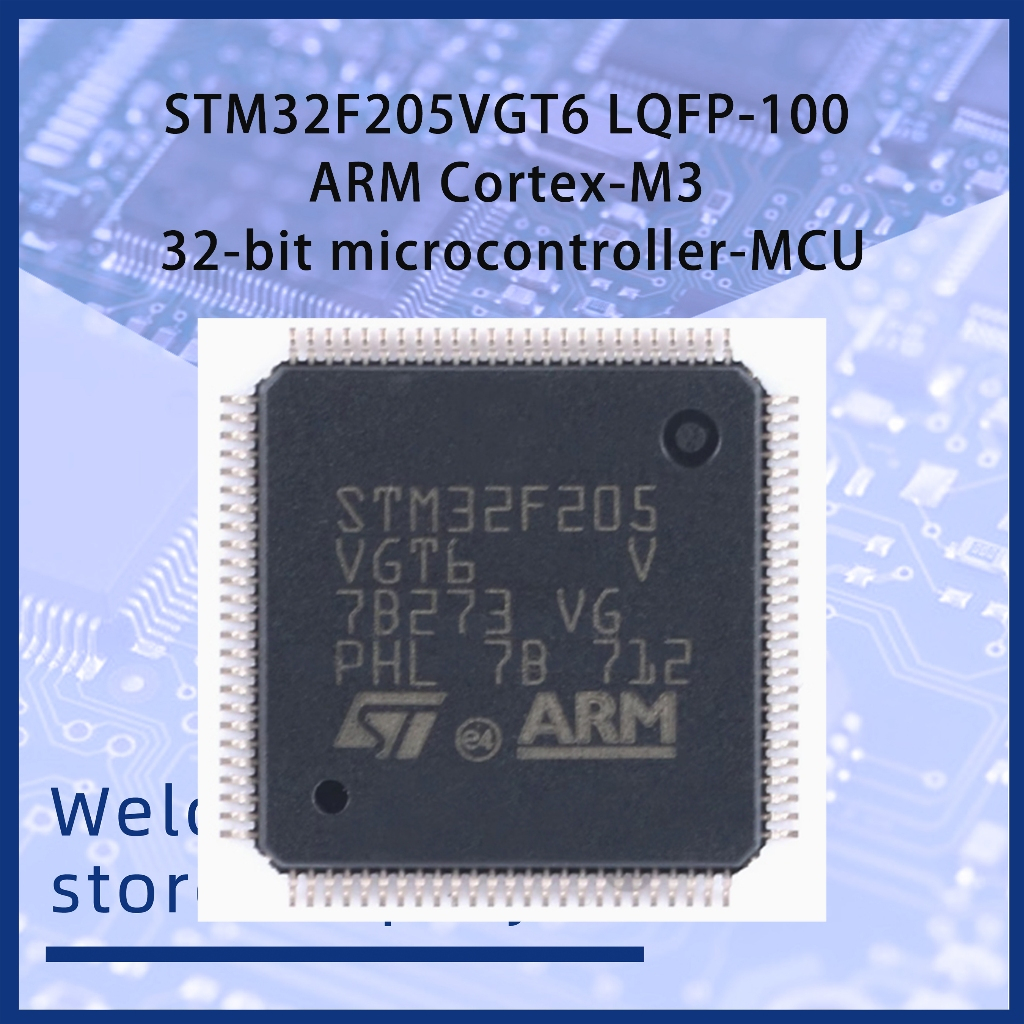 Stm32f205vgt6 LQFP-100 ARM Cortex-M3 ไมโครคอนโทรลเลอร์ 32 บิต-MCU | Shopee Thailand