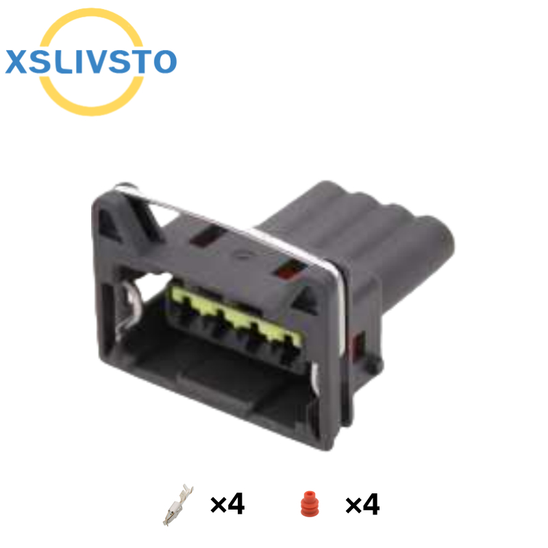 ตัวต่อรถยนต์ 4พี จํานวน 1 ชุด 368126-2 ขั้วต่อกันน้ํา DJ7042Y-3.5-21 ปลั๊กสายไฟ G126 พร้อมหมุด ...