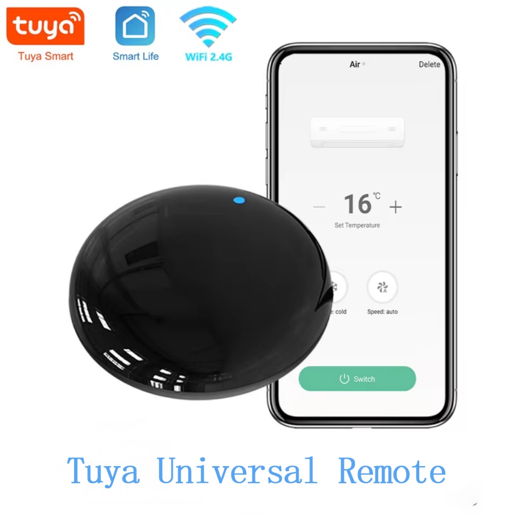 Tuya WiFi รีโมทคอนโทรลอินฟราเรด Tuya สมาร์ทโฮมทีวี DVD รีโมทคอนโทรล ...