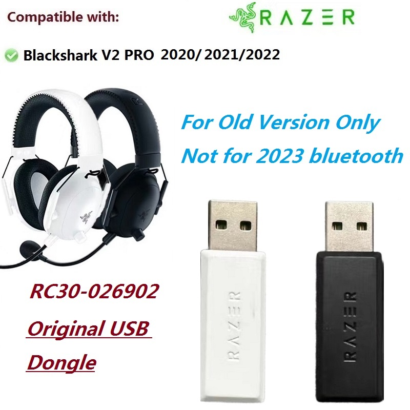 Original USB Dongle receiver สําหรับ Razer Blackshark V2 Pro 2020/2021 ...