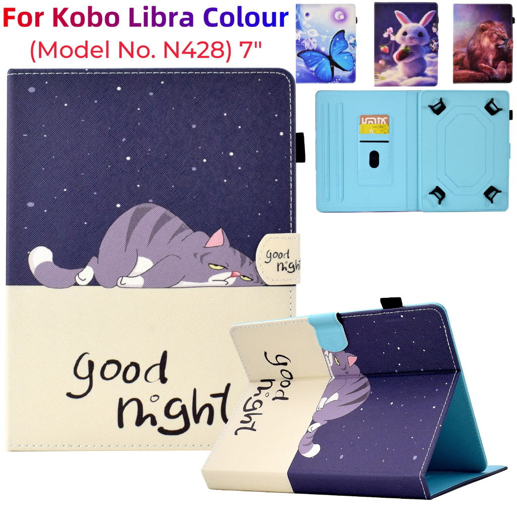 สําหรับ Kobo Libra Colour (รุ่นเบอร์ N428) 7" 2025 เคสแท็บเล็ตใหม่ ...