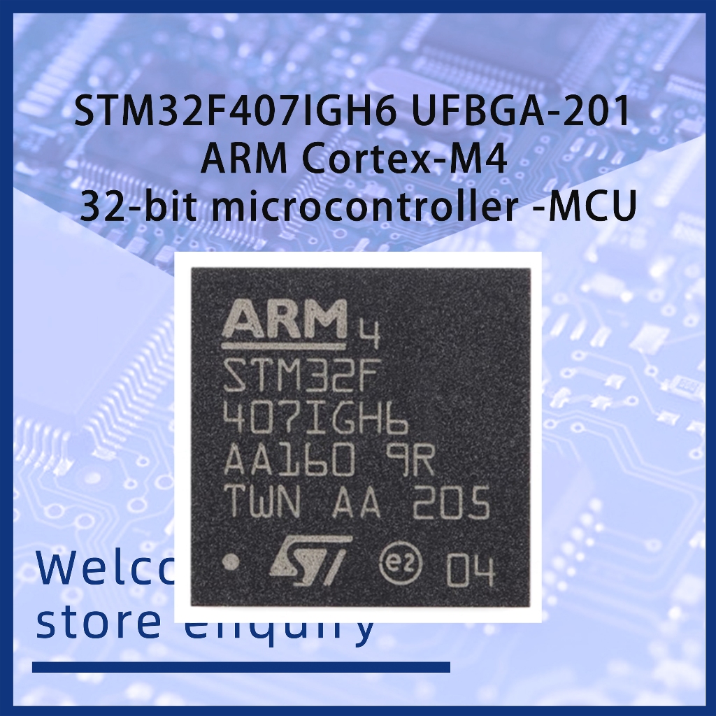 Stm32f407igh6 UFBGA-201 ARM Cortex-M4 ไมโครคอนโทรลเลอร์ 32 บิต -MCU | Shopee Thailand