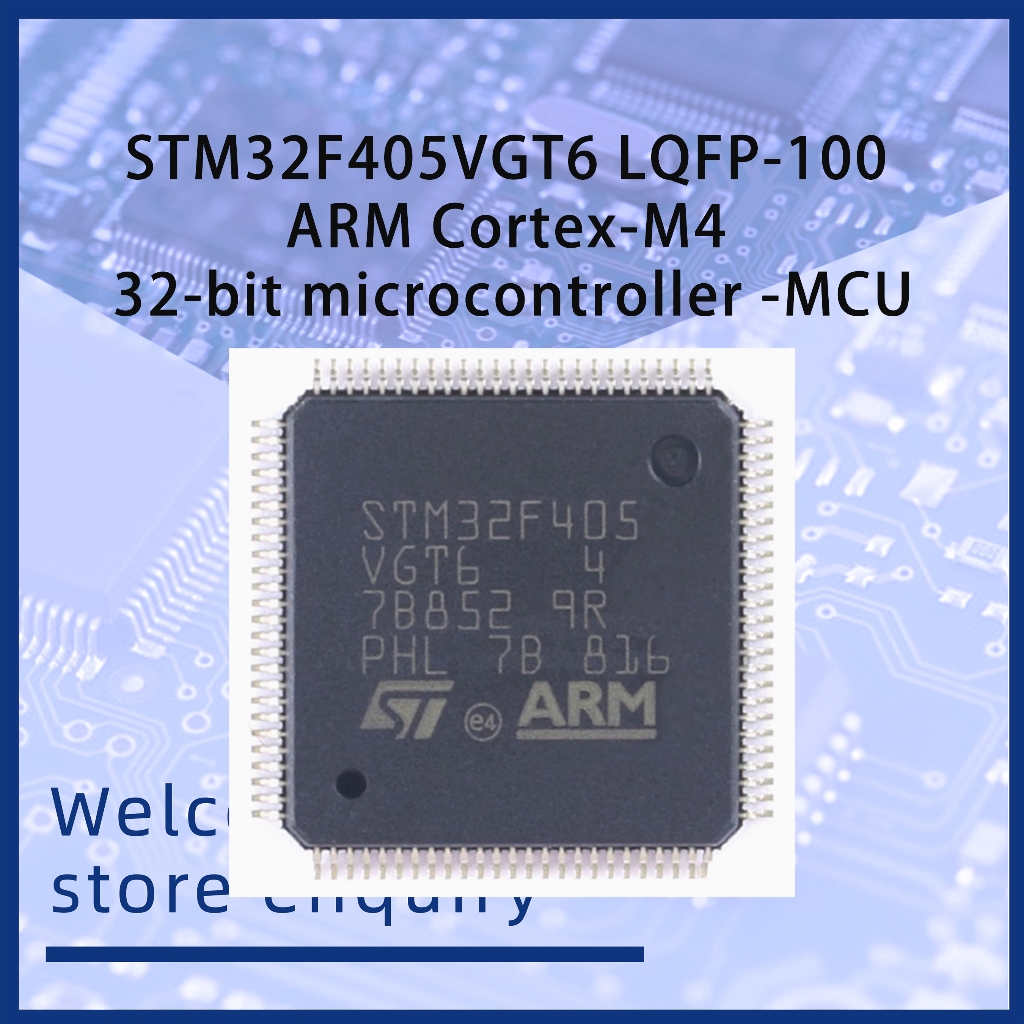 Stm32f405vgt6 LQFP-100 ARM Cortex-M4 ไมโครคอนโทรลเลอร์ 32 บิต -MCU | Shopee Thailand