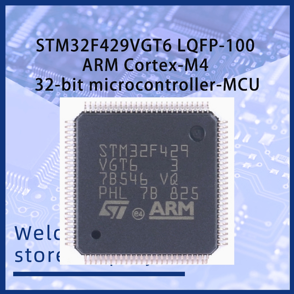 Stm32f429vgt6 LQFP-100 ARM Cortex-M4 ไมโครคอนโทรลเลอร์ 32 บิต-MCU | Shopee Thailand