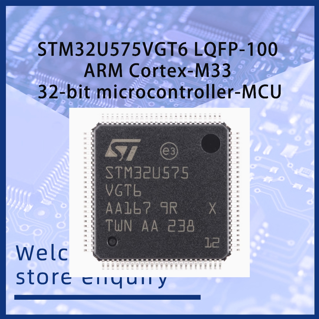Stm32u575vgt6 LQFP-100 ARM Cortex-M33 ไมโครคอนโทรลเลอร์ 32 บิต-MCU | Shopee Thailand