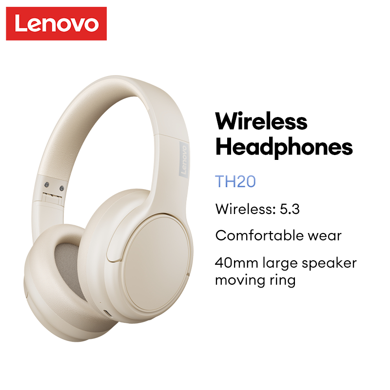 Lenovo TH20 ชุดหูฟังบลูทูธ 5.3 คุณภาพเสียง HD สําหรับเล่นเกม | Shopee ...