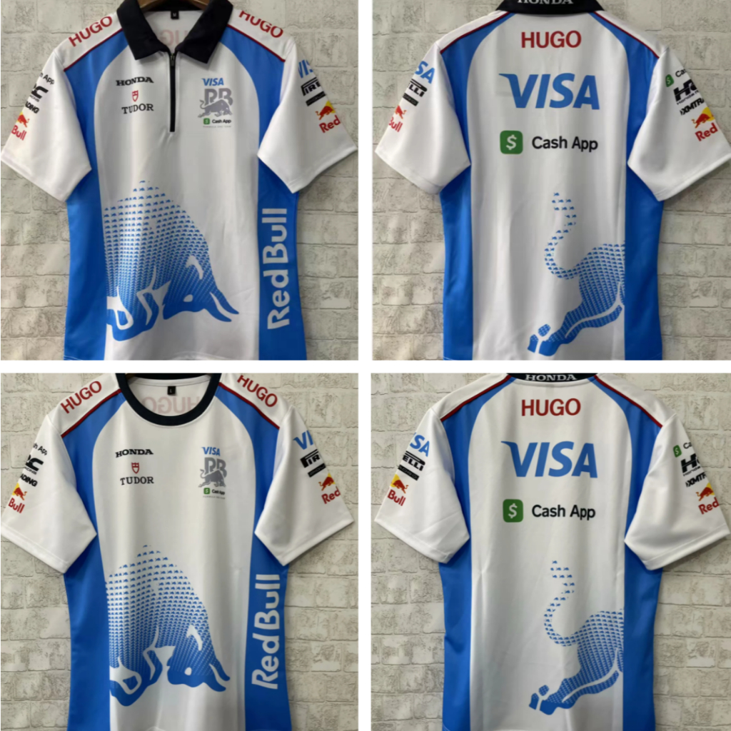 2025 F1 Red Bull White Racing Suit Mens S-5XL High Quality Race Set ...