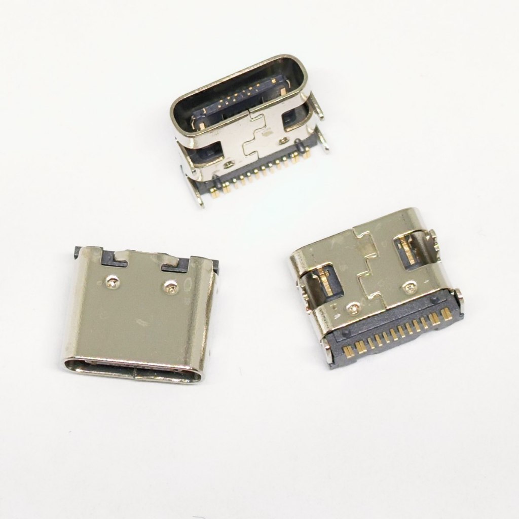2-10 ชิ้น USB 3.1 ประเภท c 16Pin หญิง SMT ซ็อกเก็ตพอร์ตชาร์จสนับสนุน ...