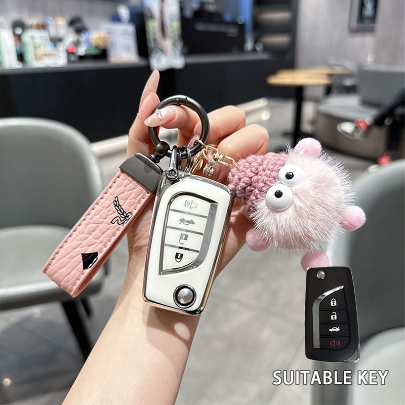 ร้านใช่! Key Fob สําหรับ Toyota Fortuner Tundra Camry RAV4 Highlander ...