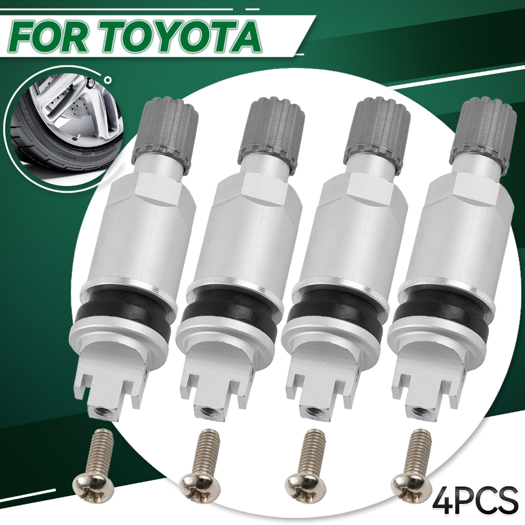 4 ชิ้น/เซ็ต TPMS วาล์วยางสําหรับ Toyota Camry Yaris Corolla Yaris Cross ...