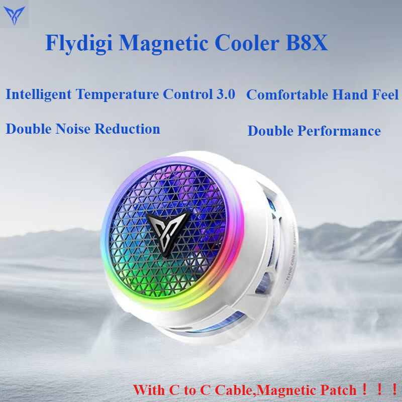 Flydigi Magnetic Cooler B8X โทรศัพท์มือถือพัดลมระบายความร้อน B8X ...