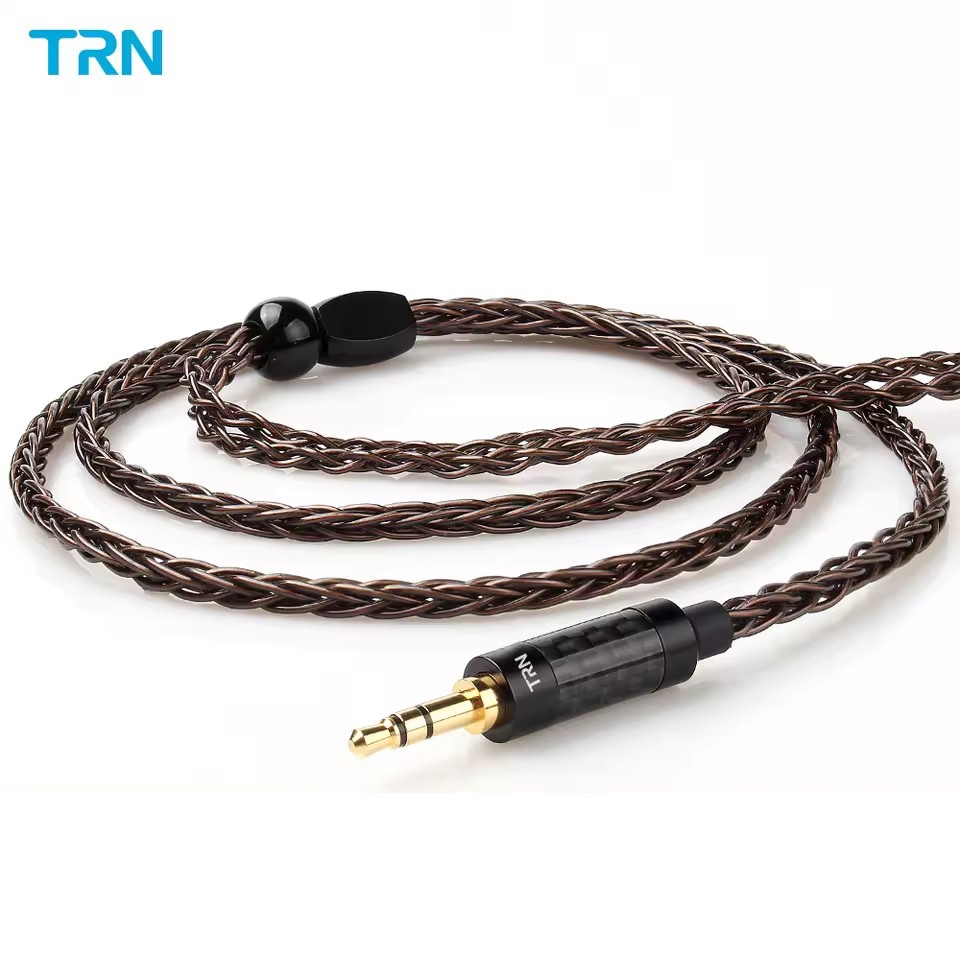 Trn T4 สายหูฟัง 8 Core 6N OCC ทองแดงความบริสุทธิ์สูงอัพเกรดสาย 2.5/3.5 ...