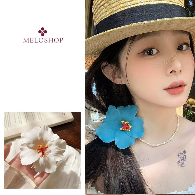 ︎Meloshop ใส่งานปาร์ตี้ ทองกวาวกิ๊บชบาดอกละ ธีมฮาวาย ธีมดอกไม้ | Shopee Thailand