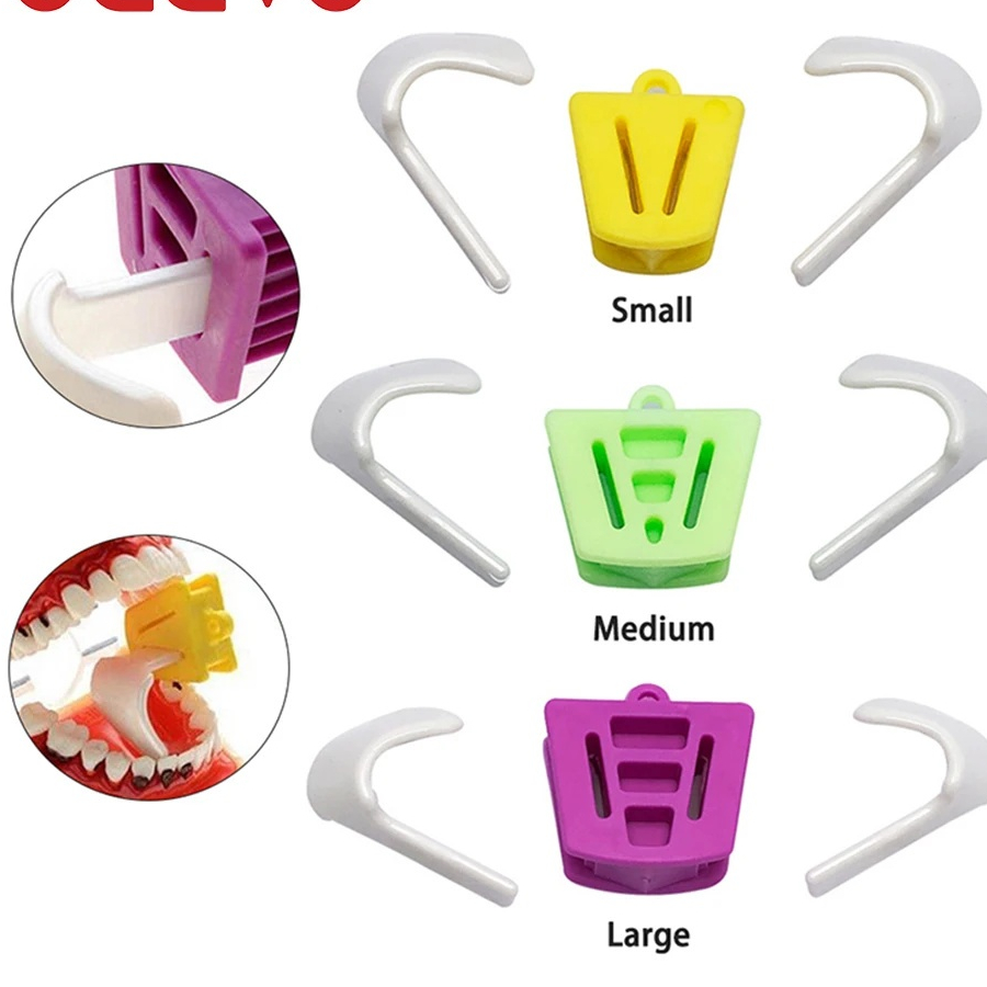 3 ชิ้น/เซ็ตขนาด S/M/L ทันตกรรมเปิดปาก Occlusal Pad ฟัน Prop กัดยาง ...