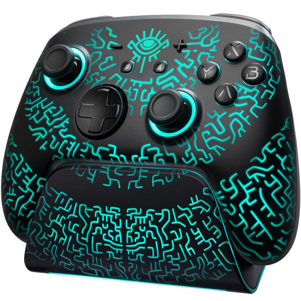 Rgb Switch Pro Controller ไร้สายใช้งานร่วมกับ Nintendo/OLED, Hall ...