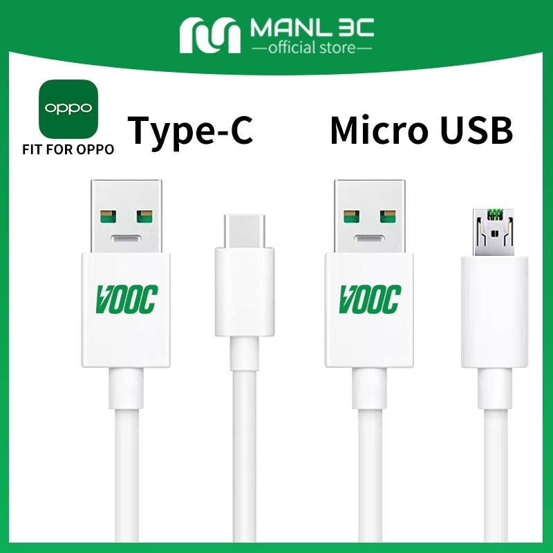 MANL 65W สายชาร์จ USB Type C Super VOOC Cable For OPPO Super Fast ...