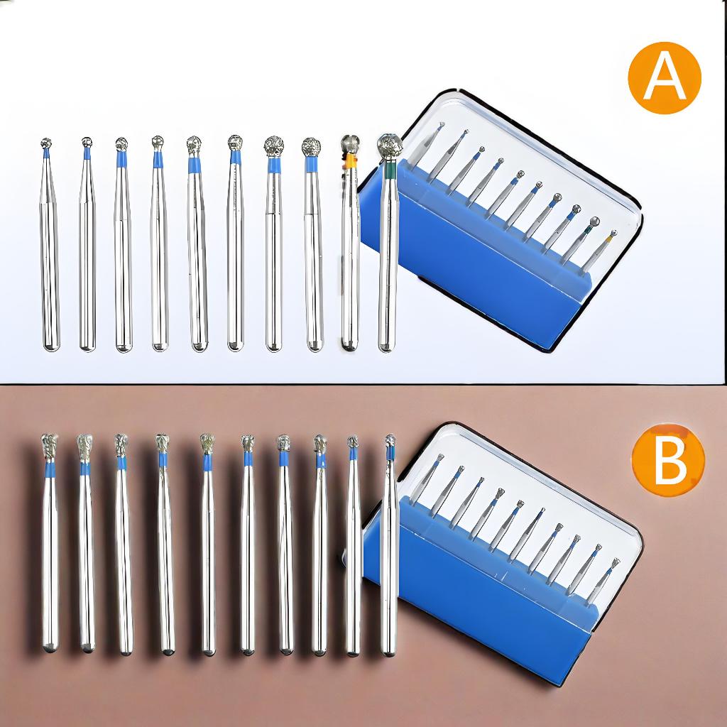 ทันตกรรม Fully Sintered Diamond Bur Hp เจาะ 2.35 มม. บดหยาบพิเศษภาษาโป ...