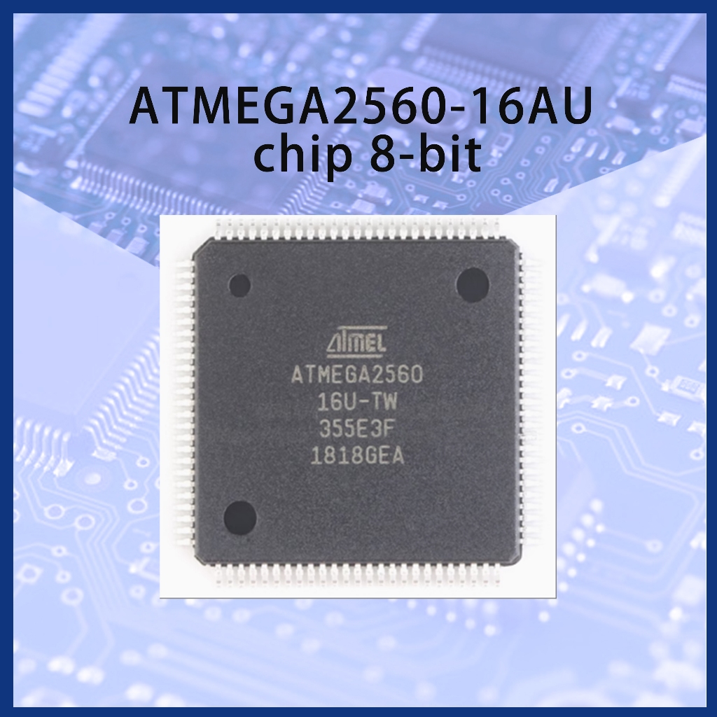ชิป ATMEGA2560-16AU ไมโครคอนโทรลเลอร์ 8 บิต 256K หน่วยความจําแฟลช 5V | Shopee Thailand
