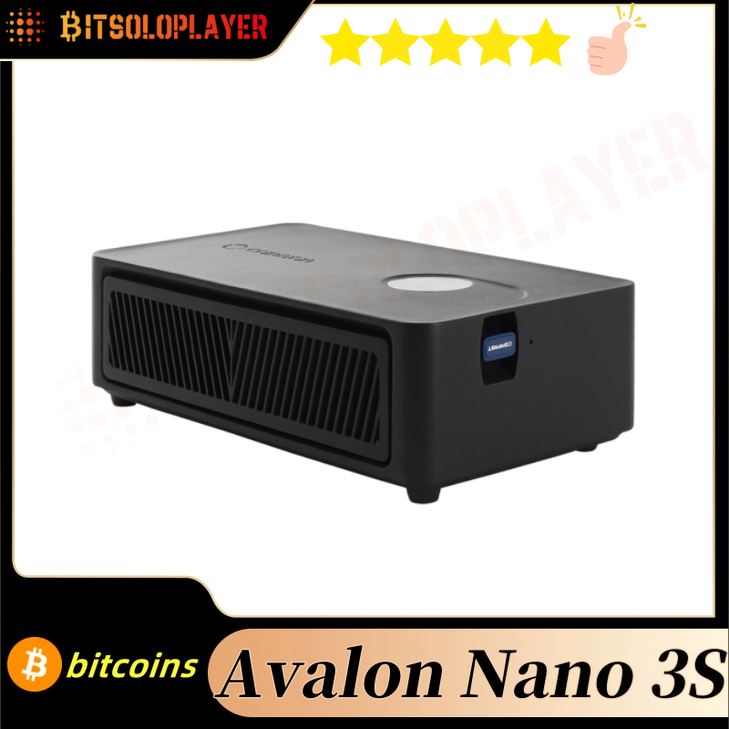 ใหม่ Canaan Avalon Nano 3S 6Th/s 140W BTC miner Cheep Bitcoin miner Home Office miner พร้อมแหล่ง ...