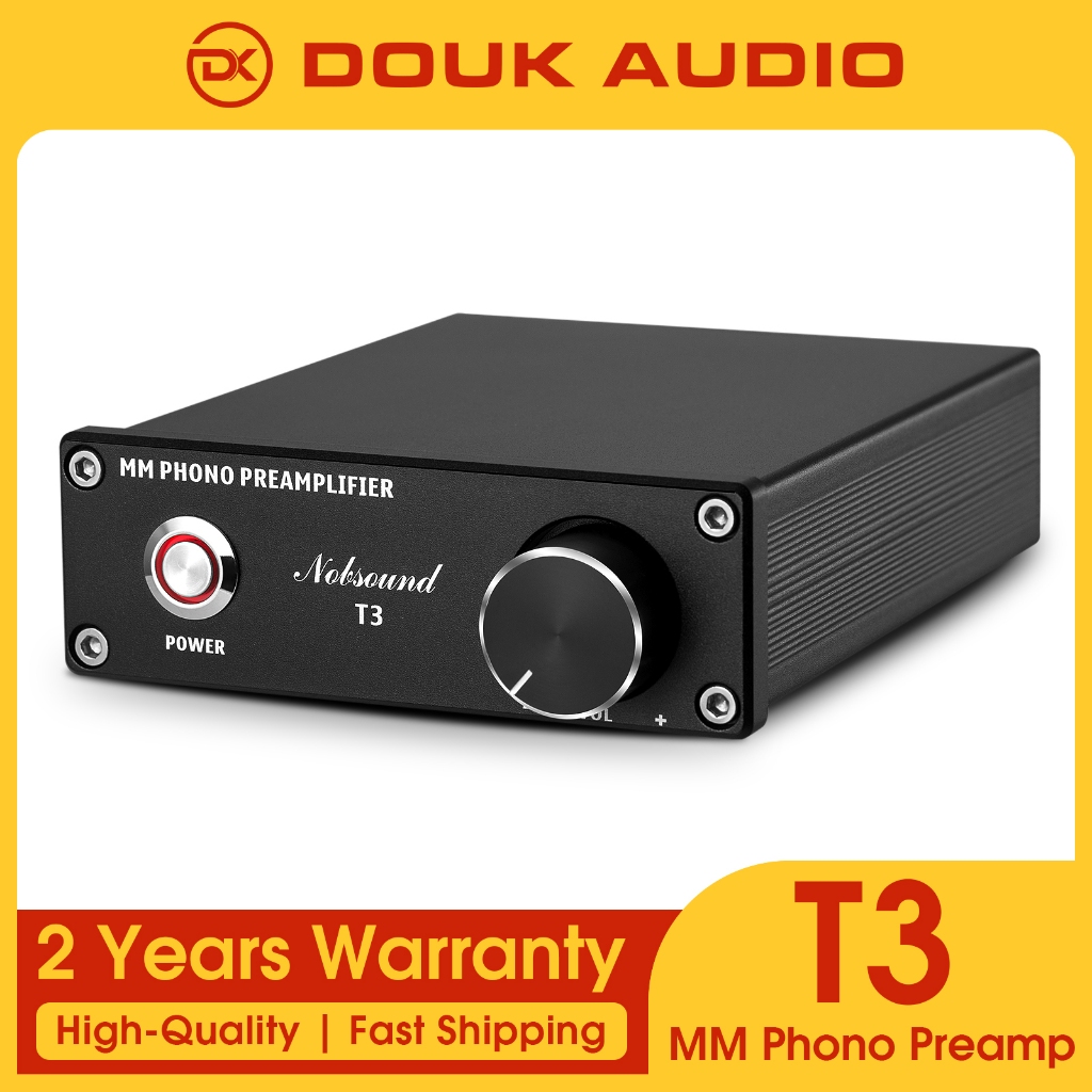 Nobsound T3 MM Phono Preamp เครื่องเล่นแผ่นเสียง Preamplifier HiFi ...