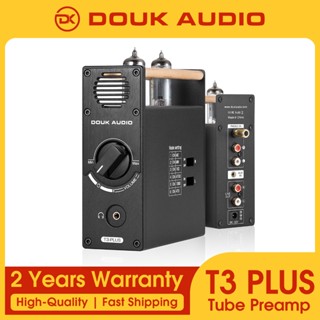 Douk Audio T3 PLUS พรีแอมป์หลอดสูญญากาศ MM / MC Phono Stage แอมป์หูฟัง ...