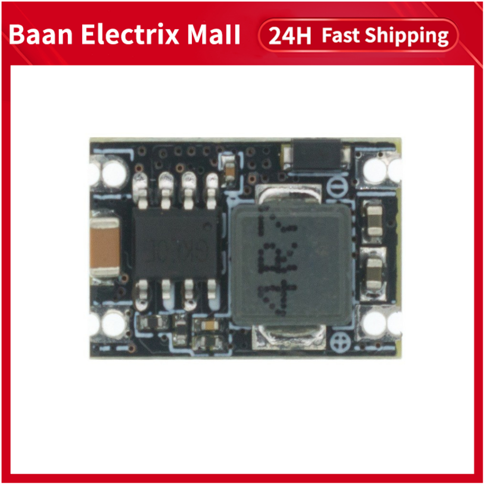 DP1062 Cn3903 โมดูลบอร์ดแปลงแรงดันไฟฟ้า 3A Mini DC-DC 5V-30V เป็น 3.3V 5V DC DC 【Baan Electrix ...