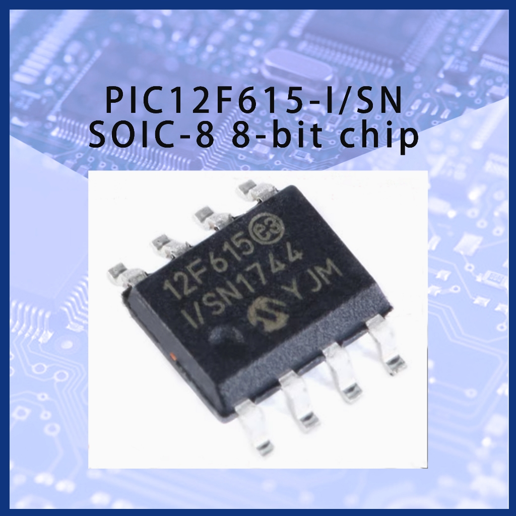 PIC12F615-I/SN SOIC-8 ไมโครคอนโทรลเลอร์ / แพทช์ชิป 8 บิต | Shopee Thailand