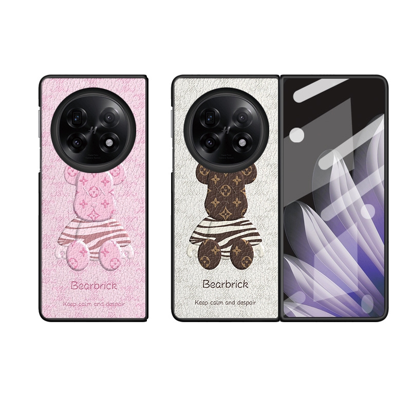 ค้นหา N5 Casing Case สําหรับ Oppo Find N5 N3 N2 Bear Pattern PU Leather ...