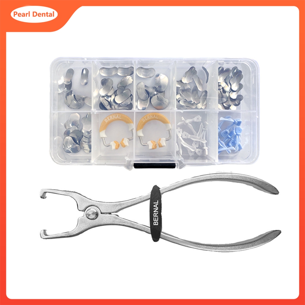 1 ชุด Partal Matrix ระบบ Contoured โลหะ Matrices Matrix Bands 120 ชิ้น ...