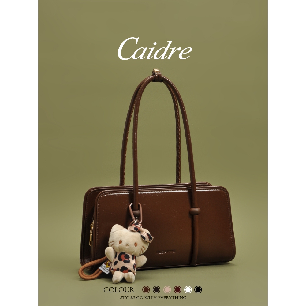 Caidre Boston Light Luxury Niche Shoulder Armpit Bag Commuter Premium ...