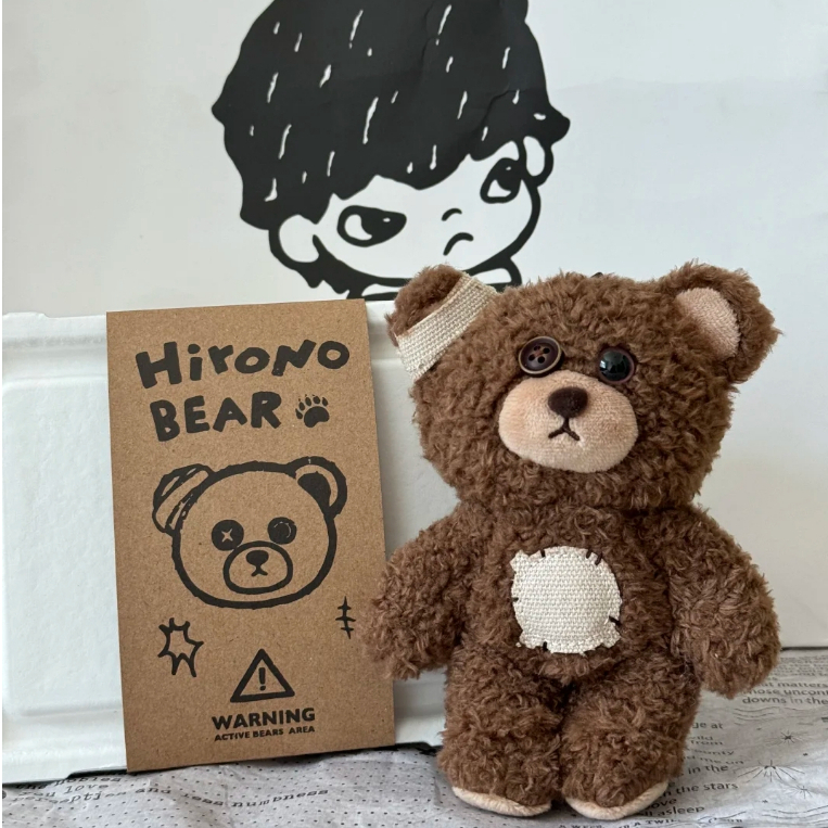 ของแท้ POPMART Hirono Bear Plush Hirono Living Wild | Shopee Thailand