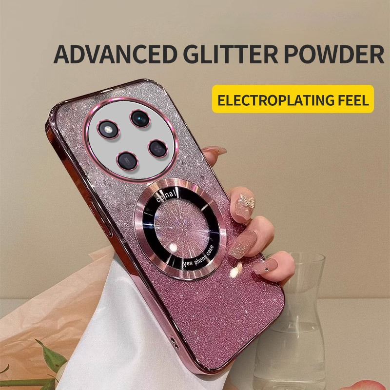 สําหรับ Honor X60 X60i X50 GT X50i X50i + X40 X40i X30 X30i X20 SE X10 Pro Glitter เคสโทรศัพท์ ...